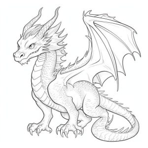 Tổng hợp+ 79 Tranh tô màu con rồng cho bé tập tô