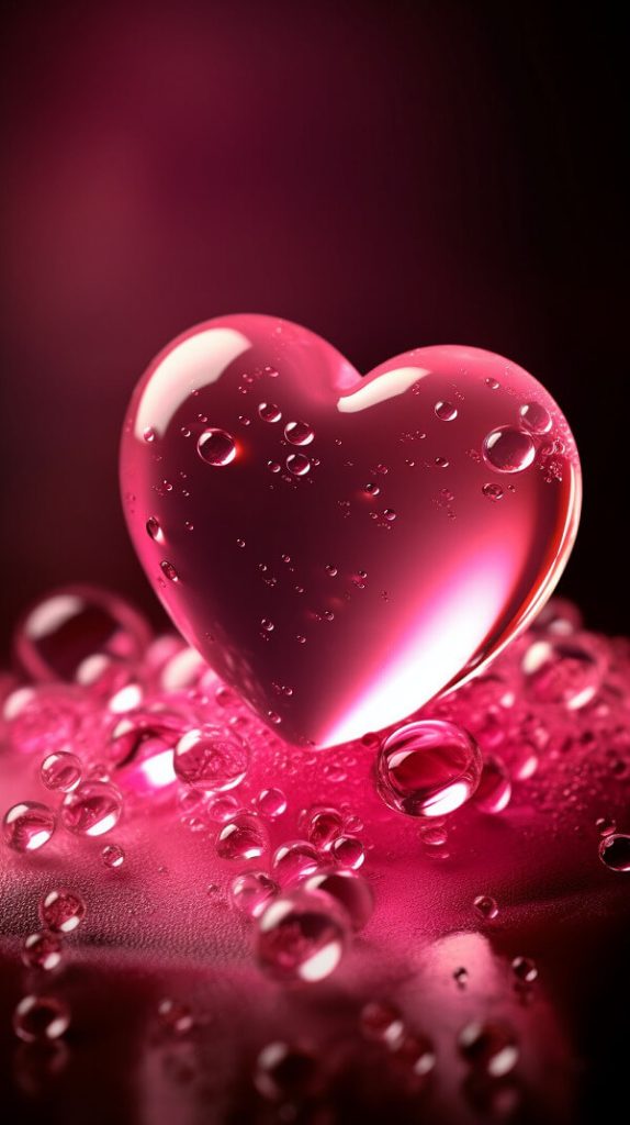 Tổng hợp 89+ Hình nền trái tim cute màu hồng đẹp nhất