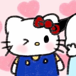 199+ Avatar Hello Kitty cute, ảnh đại diện đôi với người yêu